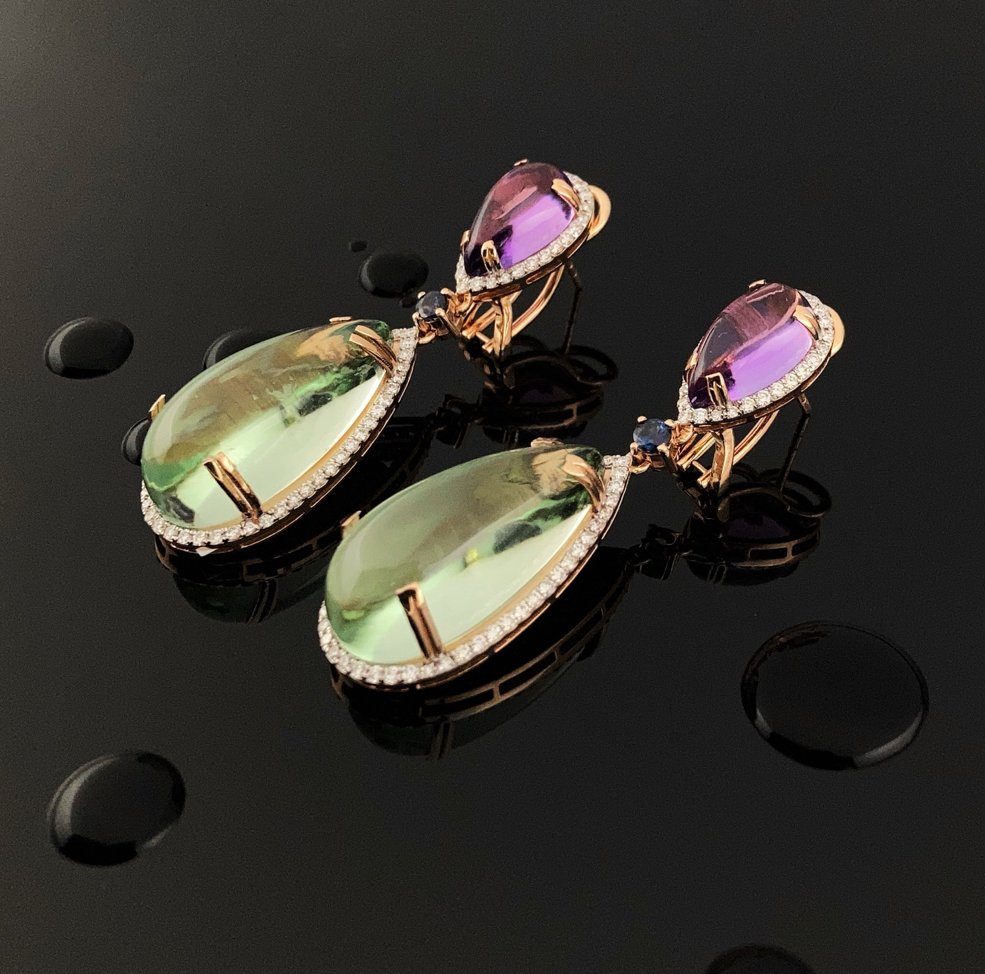 Amythest Earrings – alletere.com